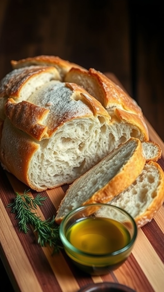 Artisan Crusty Bread Recipe